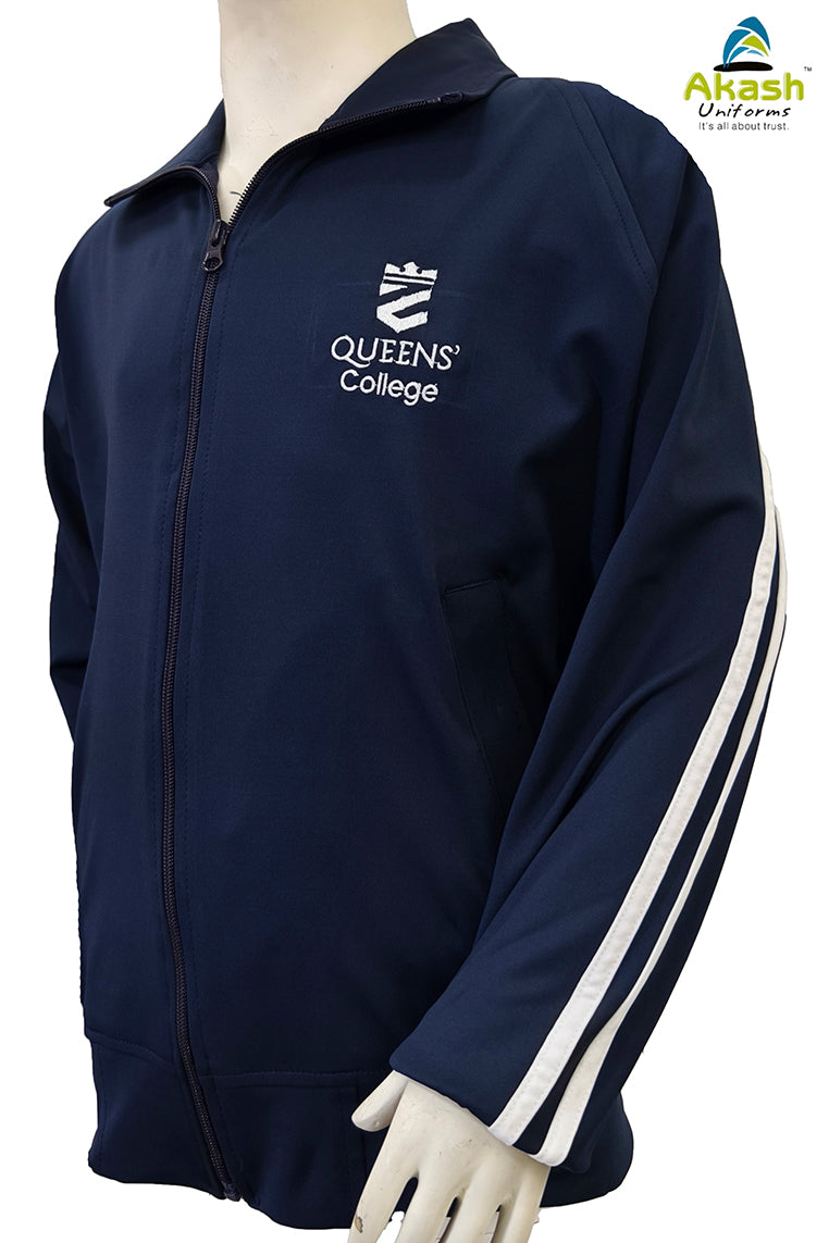 QUEENS' COLLEGE JACKET BLUE – Akash Uniforms
