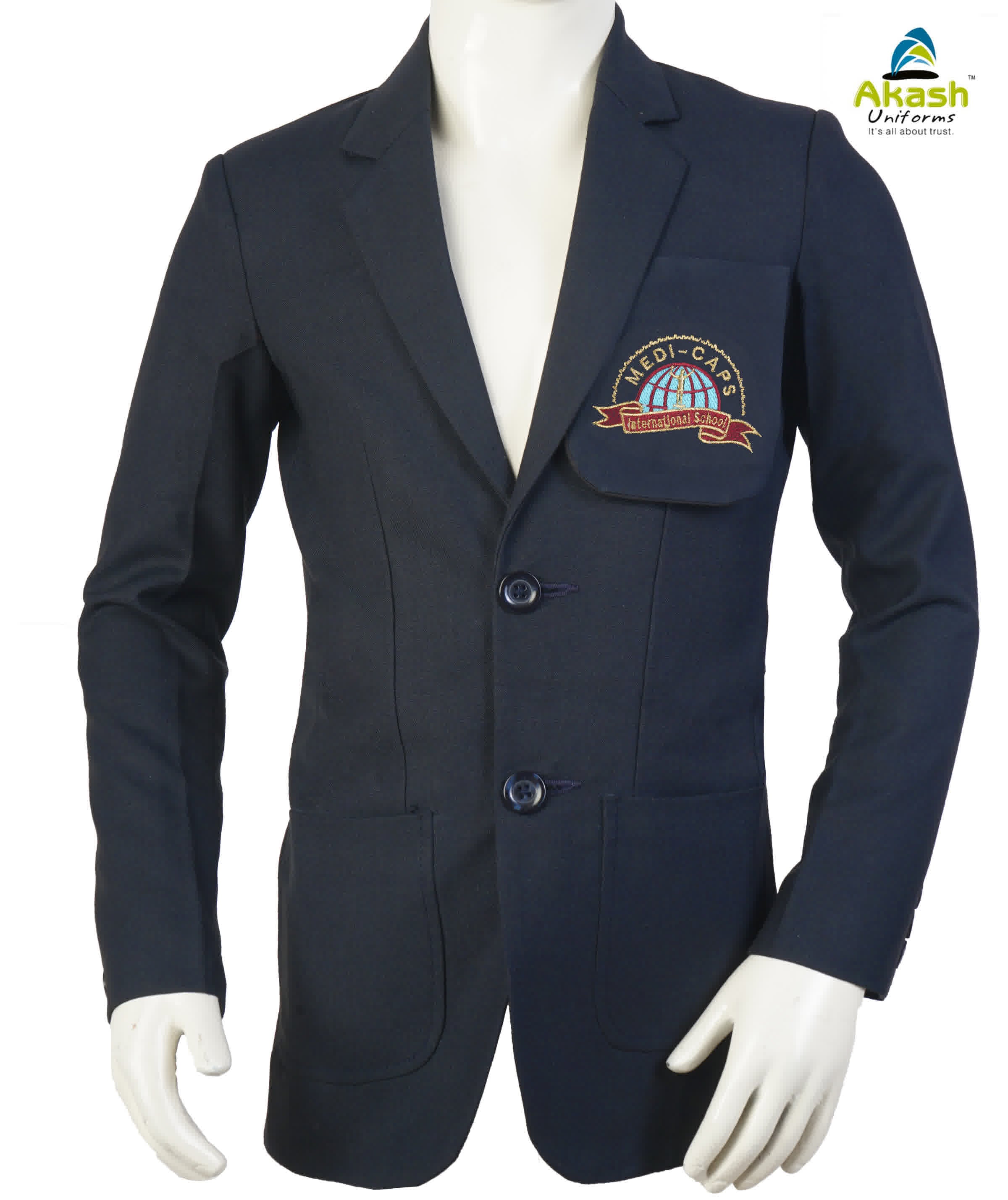 MEDICAPS BLAZER (Class 6-12) – Akash Uniforms