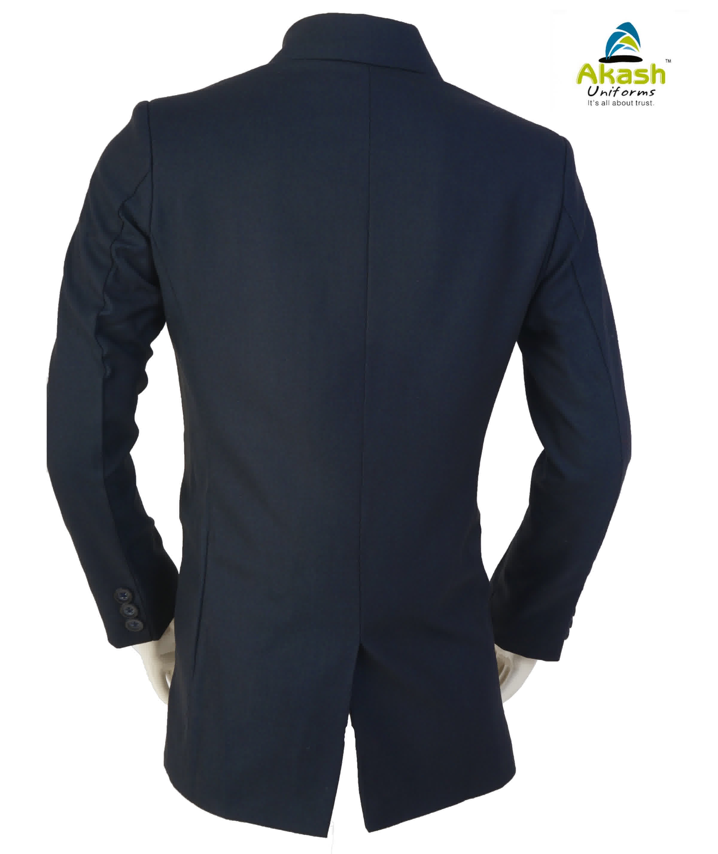 AGRAWAL PUBLIC ( PLAIN BLUE) BLAZER – Akash Uniforms
