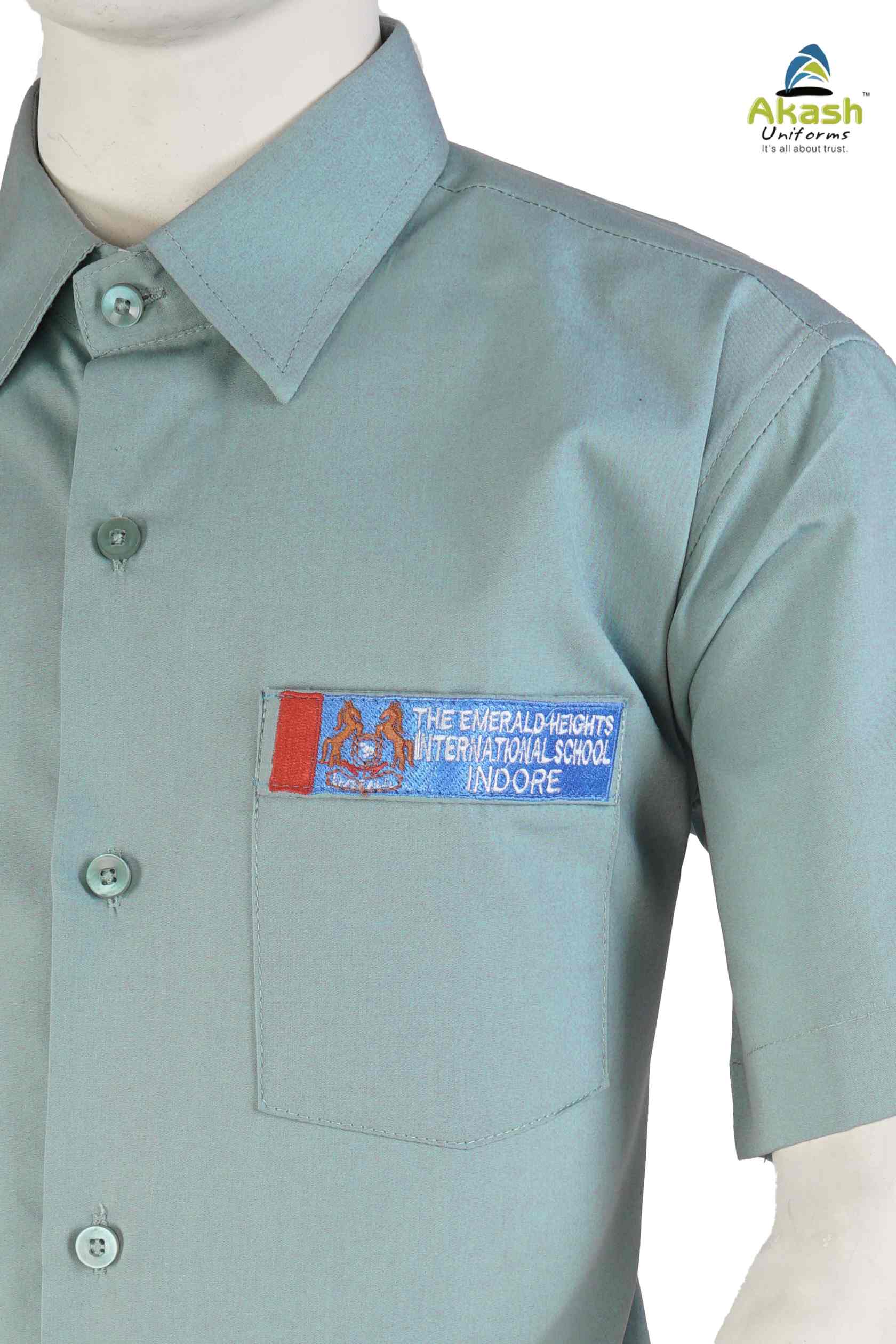 EMERALD HEIGHTS HALF SHIRT – Akash Uniforms