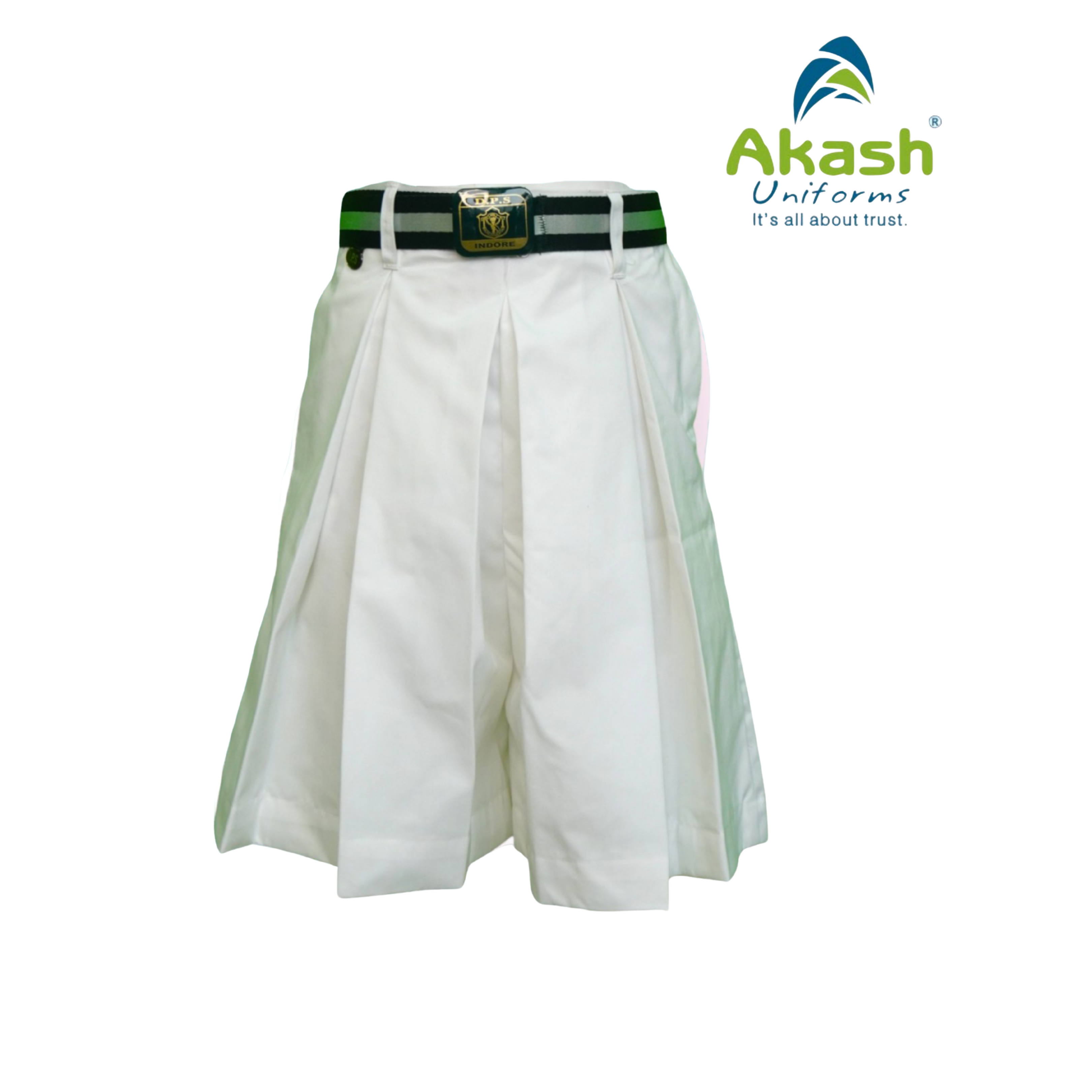 DPS (RAU) DIVIDER - WHITE (WITHOUT BELT) (CLASS 6-12) – Akash Uniforms